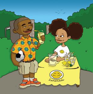 Round & Round Story Book - Teaching group economics for kids!