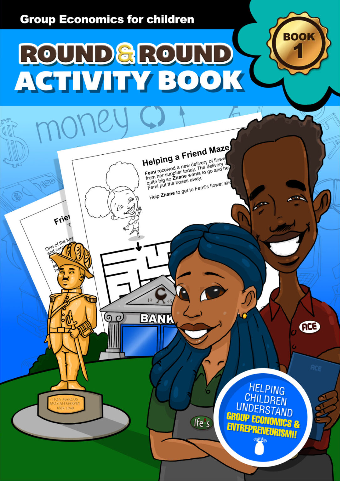 Round & Round Activity Book Sales - Group Economics for Children
